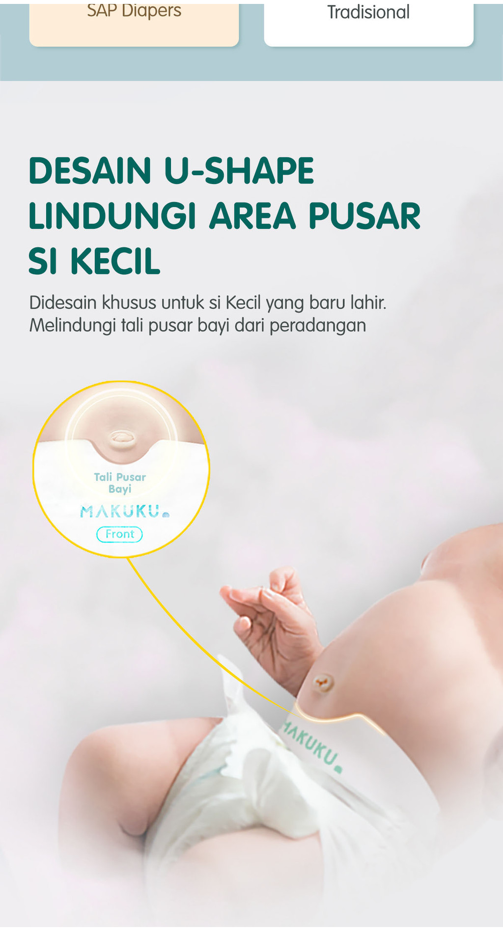 Jual [3 PACK] MAKUKU SAP Diapers Comfort Fit Jumbo Pants/Tape M/L/XL ...