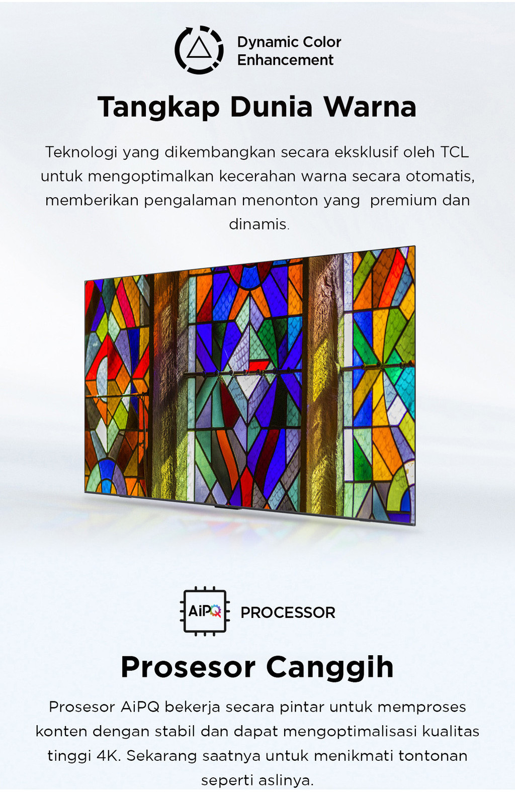 Jual [4K Big Google TV] TCL 65 Inch V6B - Smart UHD - T-Screen - Dolby ...