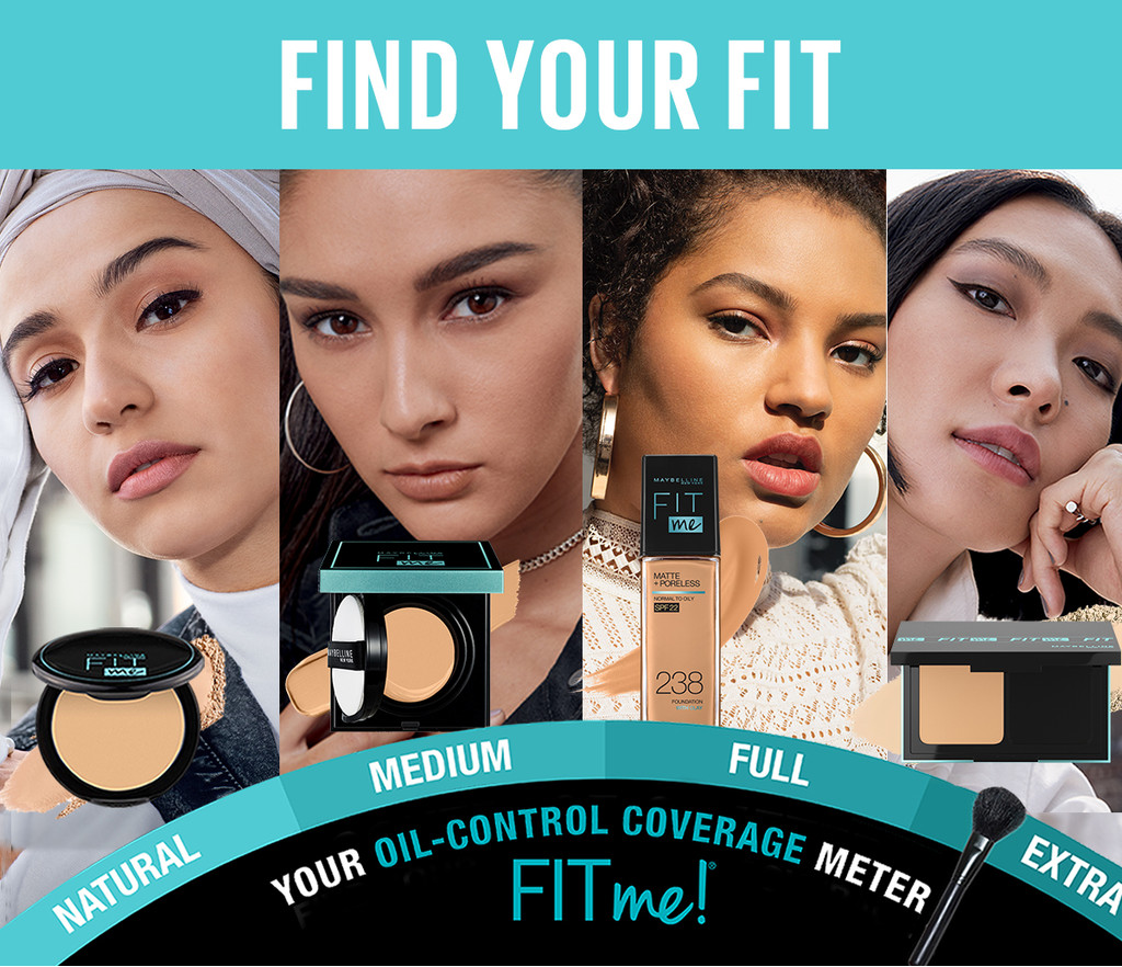 Jual MAYBELLINE OFFICIAL Fit Me 24HR Oil Control Powder Foundation 5 gr ...