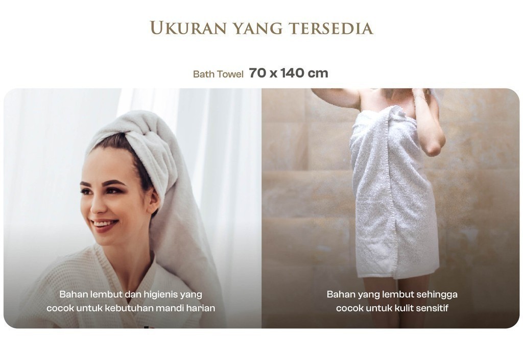 Jual Handuk Terry Palmer Luxury - Vaner - Bath Towel 70x140cm / Handuk ...