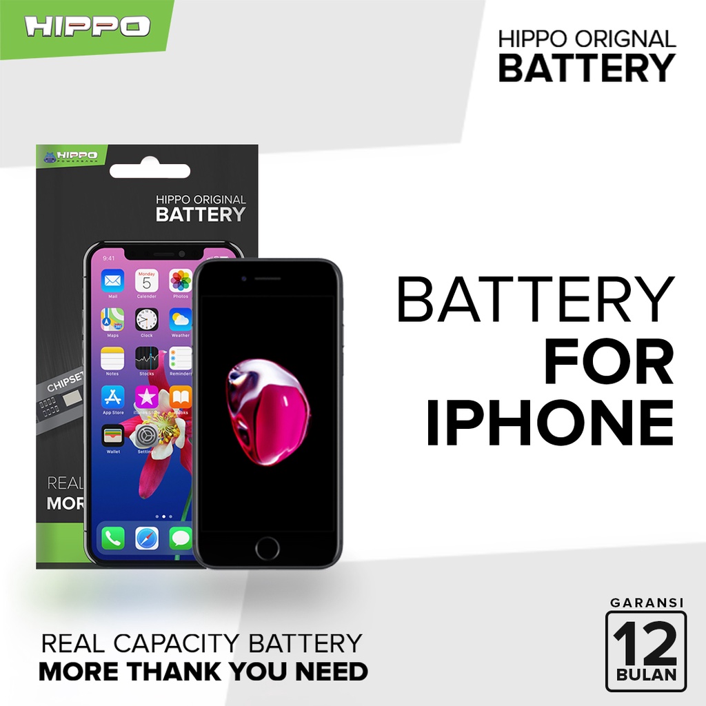 Jual Hippo Baterai iPhone 12 Pro Max 3687mAh Original Cell Battery ...