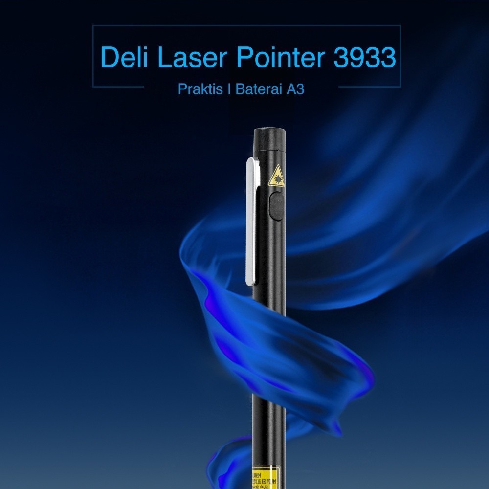 Jual Deli Laser Pointer Wireless Pen Laser Presentasi Sinar Merah Jarak ...