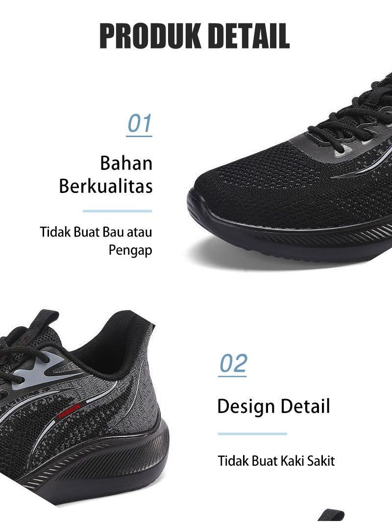 Jual Leedoo Sepatu Sneakers Pria Olahraga Cowok Sepatu Kerja Pria Casual Lari Outdoor Jogging ...