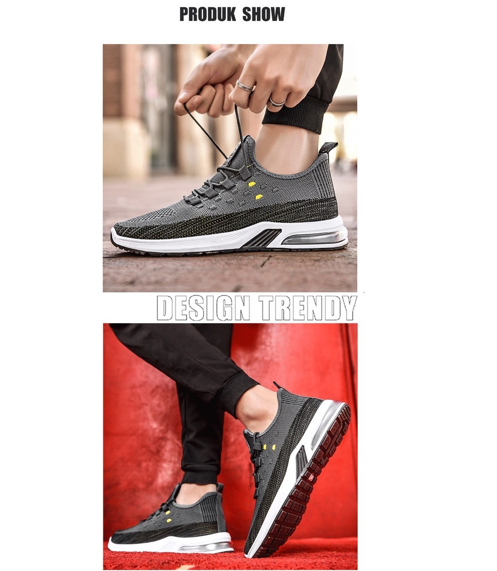 Jual Leedoo Sepatu Olahraga Pria Kasual Fashion Sepatu Running Pria Sport Shoes Sepatu Cowok ...