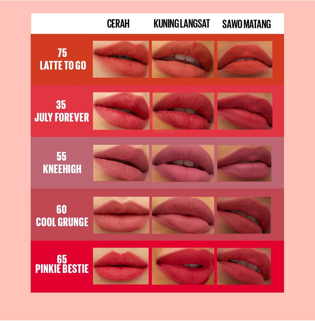 Jual Maybelline Official Superstay Teddy Tint 5 Ml Teddy Soft Matte Tahan 12 Jam Lipstick