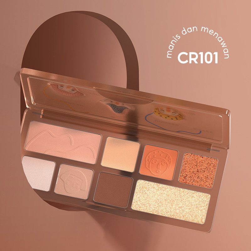 Jual OHSOME - SHEDELLA Symphony Eyeshadow Palette / Resin Series Makeup ...