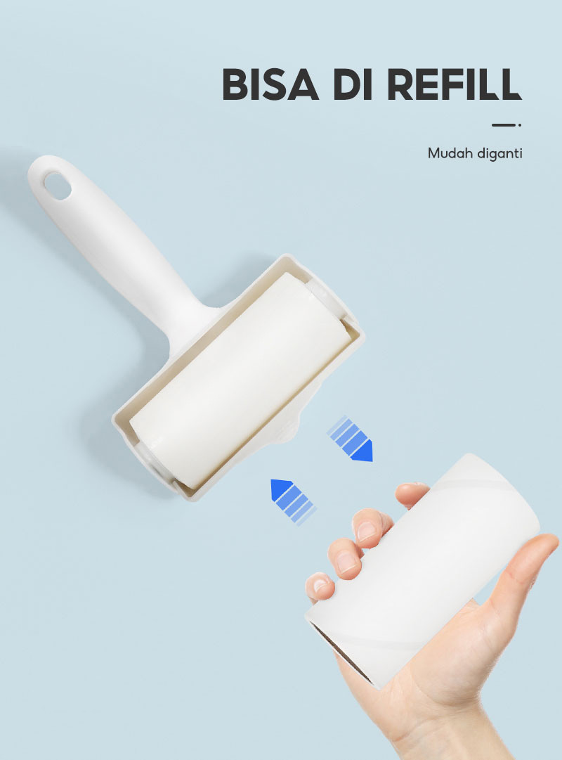 Jual OHSOME - Alba Sol Alat Pembersih Bulu Roll LINT ROLLER / REFILLS ...