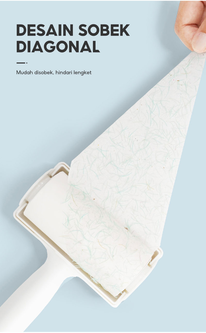 Jual OHSOME - Alba Sol Alat Pembersih Bulu Roll LINT ROLLER / REFILLS ...