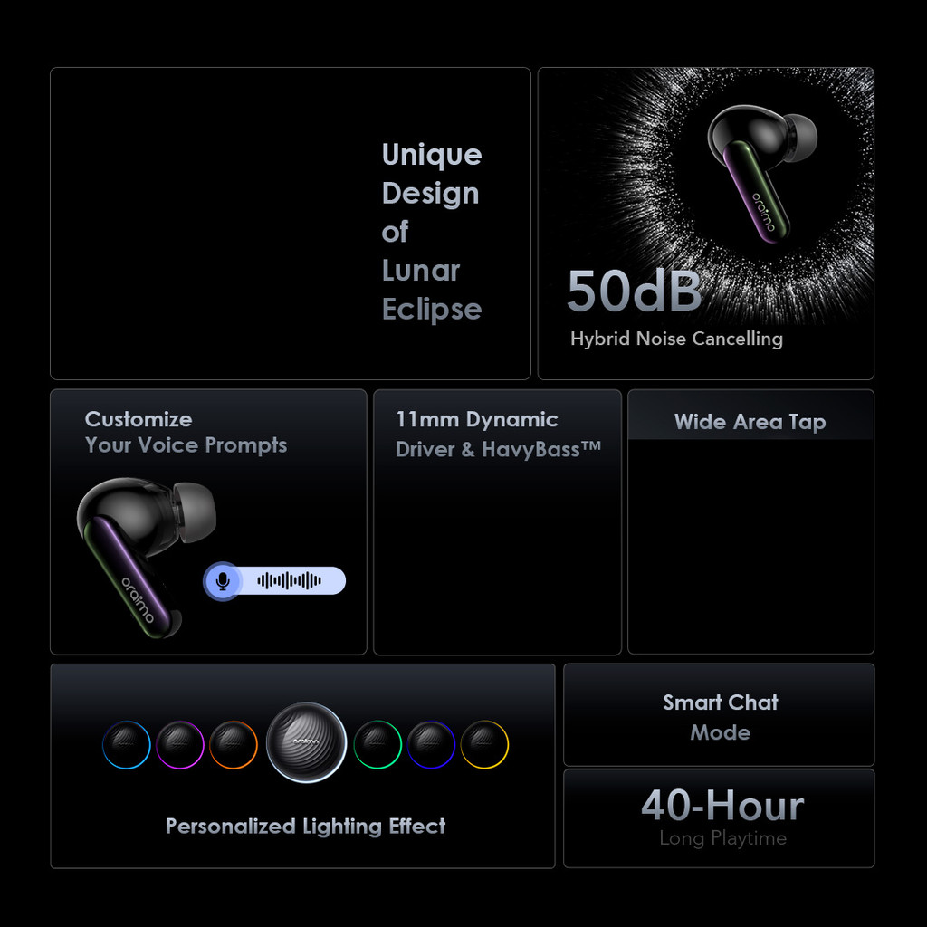 Jual oraimo x Mobile Legends MPL TWS Headset Bluetooth v5.4 Spacebuds ...