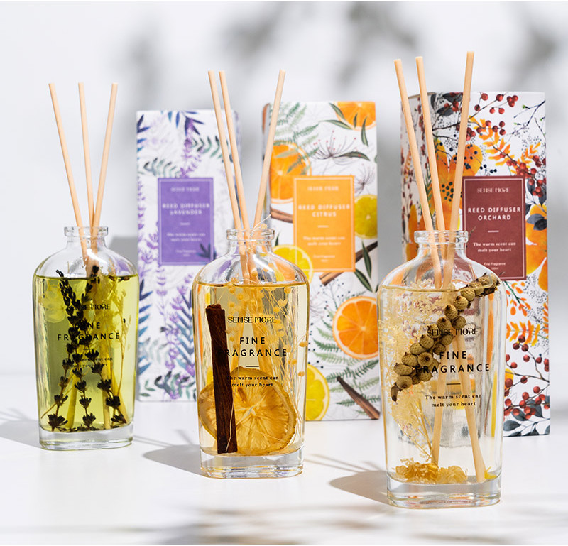 Jual OHSOME - Sense More Reed Diffuser Floral Scent Pengharum Ruangan ...