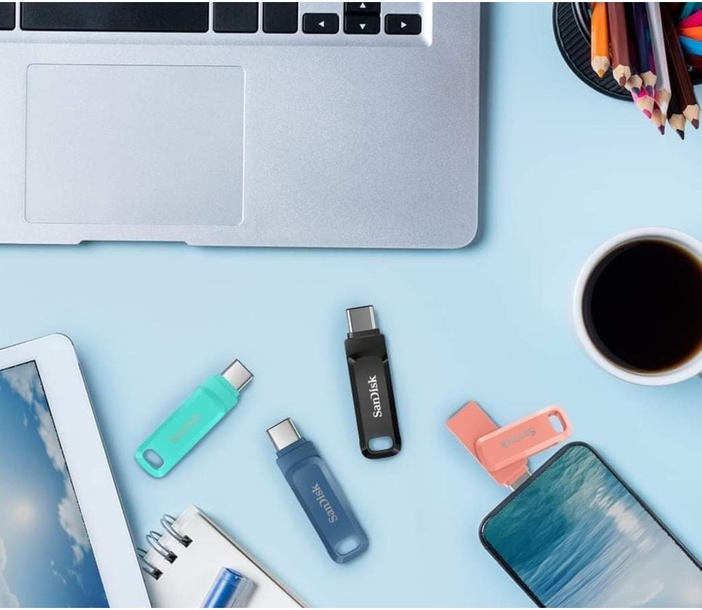 Jual Flashdisk OTG Type C 128GB SanDisk Dual Drive SDDDC3 LAVENDER ...