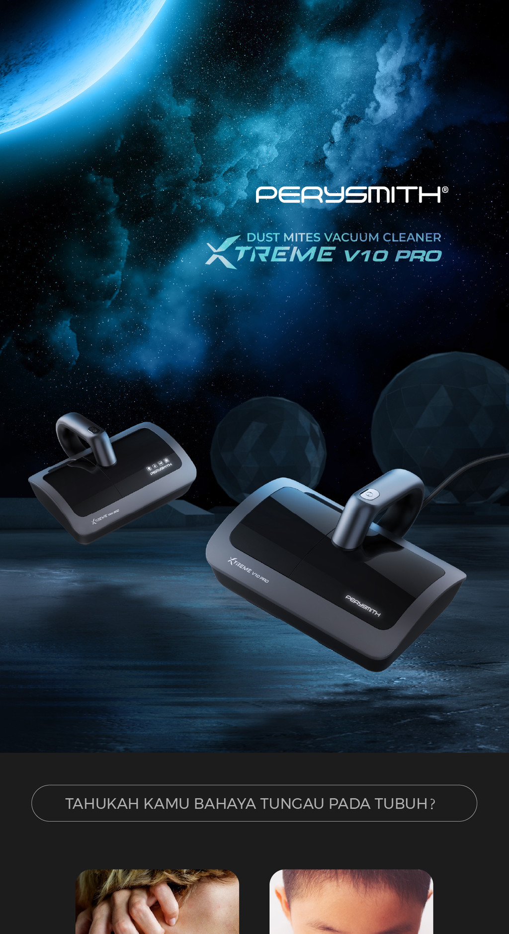 Jual PerySmith X10 Pro & V10 Pro Vacuum Cleaner Anti Dust Mite Limited ...