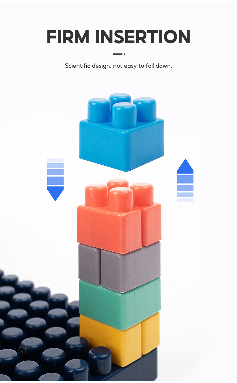 Jual OHSOME - Mr. man / Mainan Brick Balok Susun Anak DIY 150pcs Bahan ...