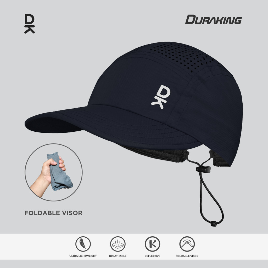 Jual Duraking Topi Lari - Pace Breaker Running Cap | Shopee Indonesia