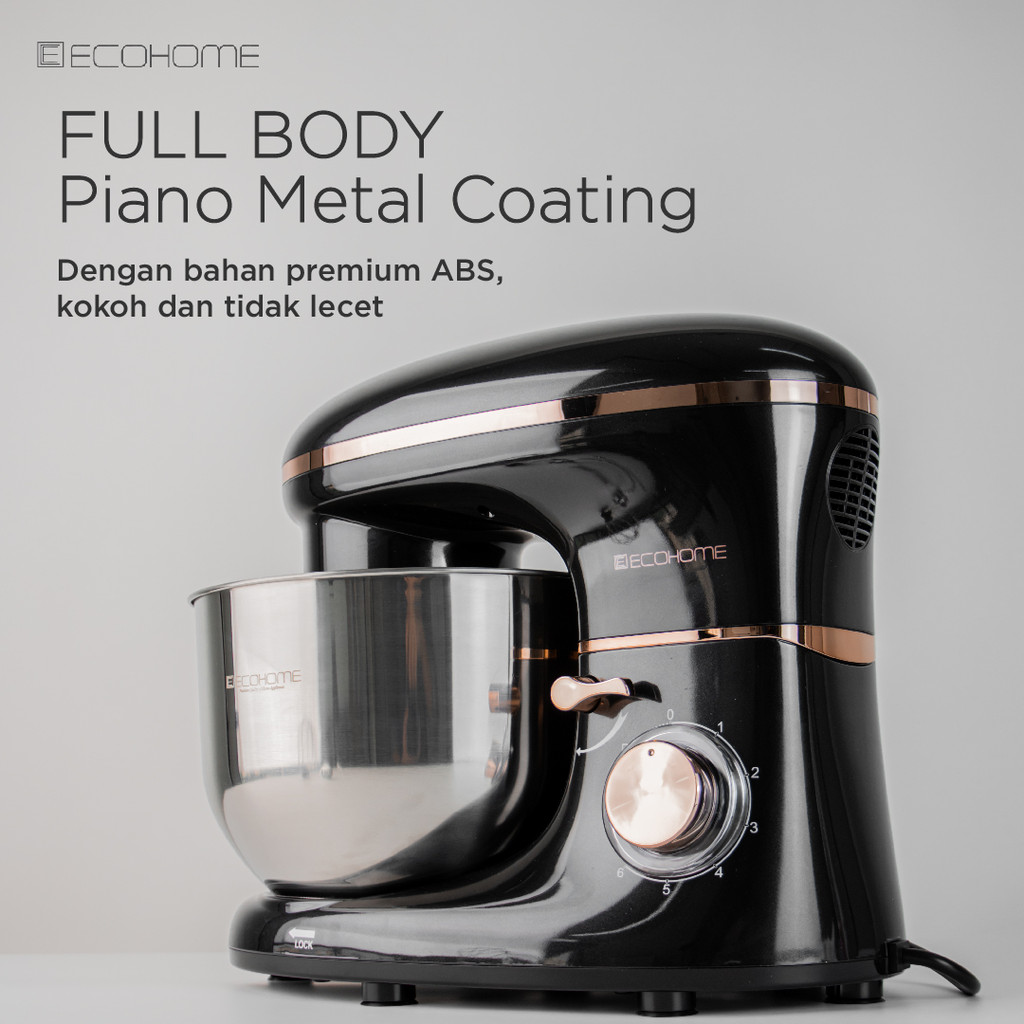 Jual ECOHOME Stand Mixer Noble Series ESM999 6.5L Premium Stand Mixer ...