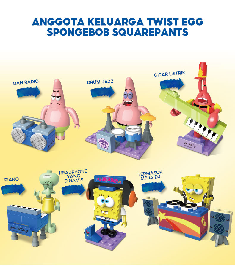 Jual OHSOME Trendy Sound Produk SpongeBob SquarePants Pesta Musik ...