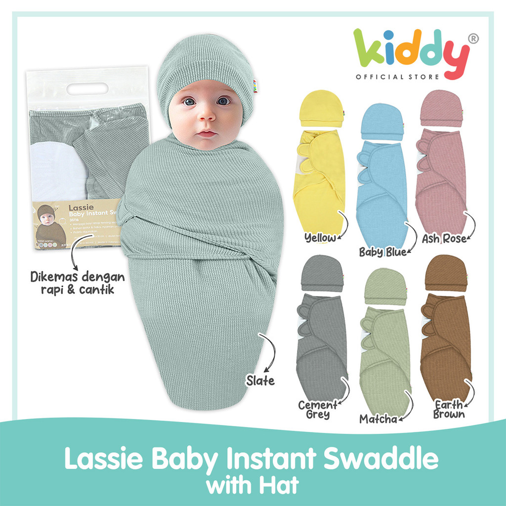 Jual Kiddy Bedong Instant Bayi / Selimut Tidur / Baby Instant Swaddle ...
