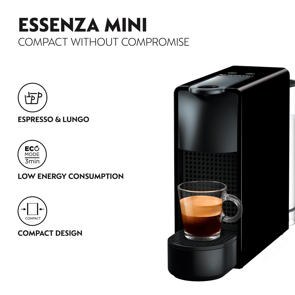 Jual NESPRESSO Essenza Mini Coffee Machine, Red (Mesin Kopi) | Shopee ...