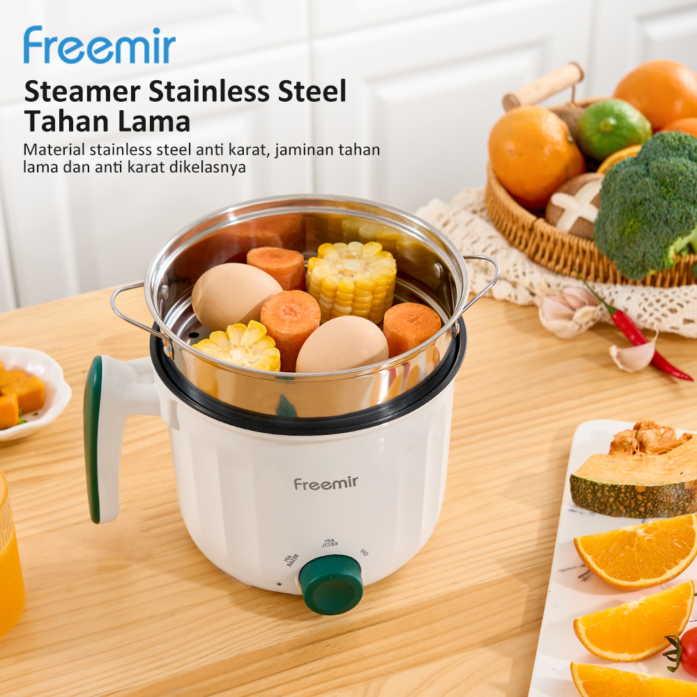 Jual [DEALS] freemir Panci Kukusan Listrik Multifungsi Multicooker Low ...