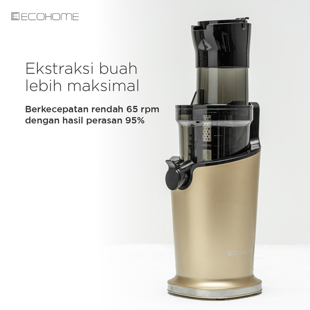 Jual ECOHOME Slow Juicer ESJ999 2 in 1 Function Pengekstrak Buah Tanpa ...