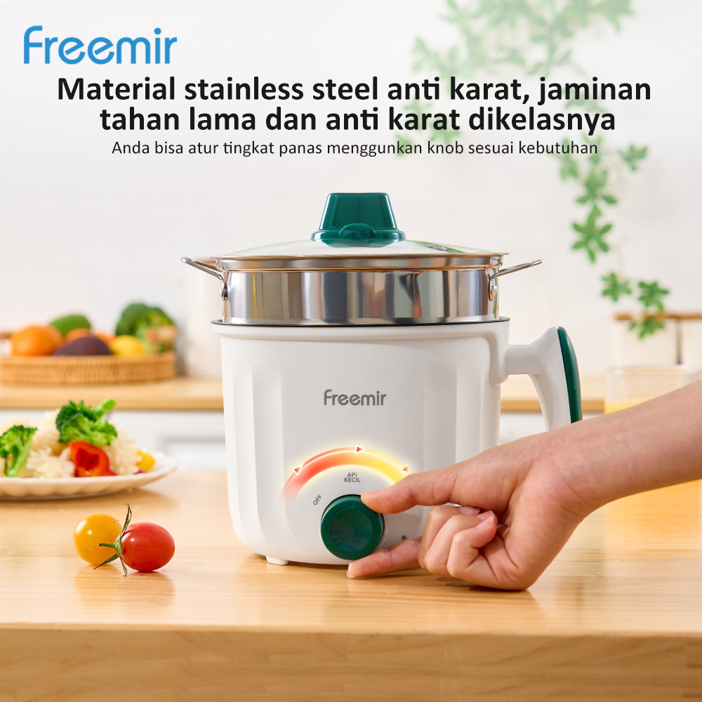 Jual [DEALS] freemir Panci Kukusan Listrik Multifungsi Multicooker Low ...