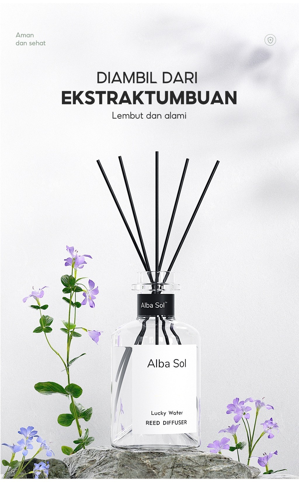 Jual OHSOME - Alba Sol/Lavendale Reed Diffuser Pengharum Ruangan 150ml ...