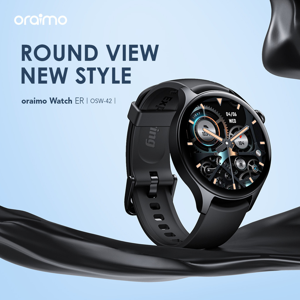 Jual oraimo Jam Tangan Pintar Smartwatch 1.43'' AMOLED OSW-42 Bluetooth ...