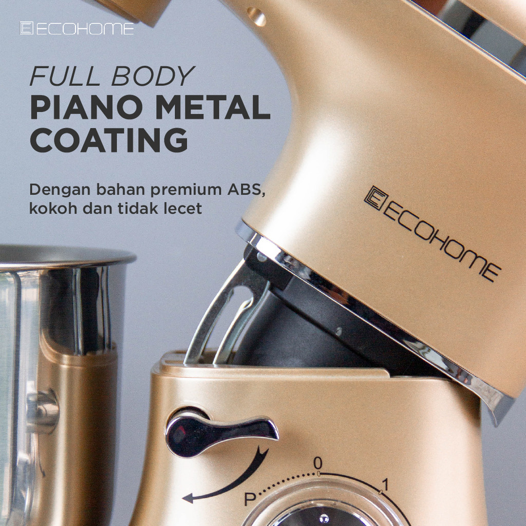 Jual ECOHOME Stand Mixer Platinum Series ESM999 Premium Stand Mixer ...