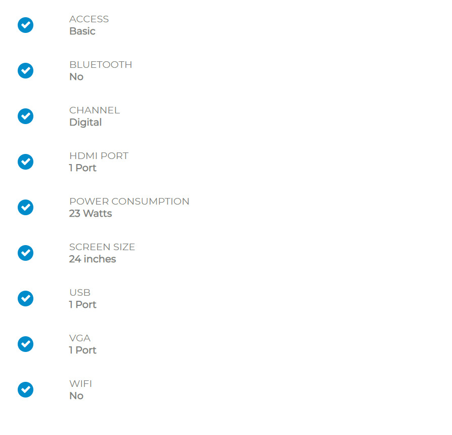 Jual AKARI LED TV 24 32 43 Inchi Digital TV DVB-T2 HD Ready LE-24D53 ...