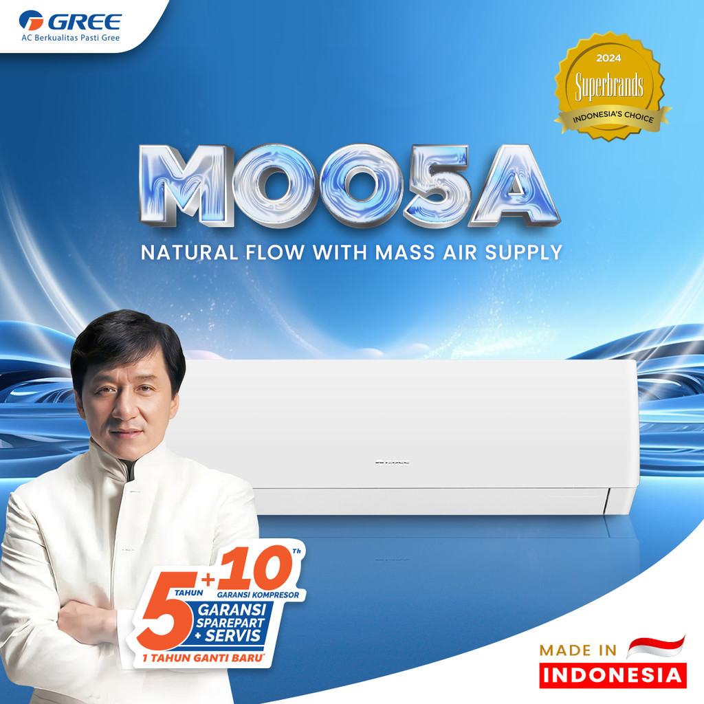 Jual GREE AC 1/2PK DELUXE Standard - AC 1/2 PK Standard N1A Series ...