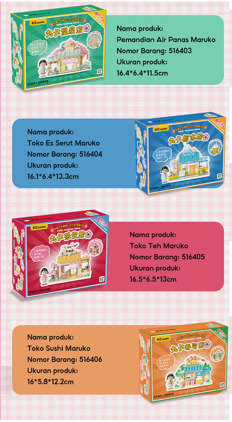 Jual OHSOME Wekki Toko Teh Chibi Maruko Chan | Shopee Indonesia