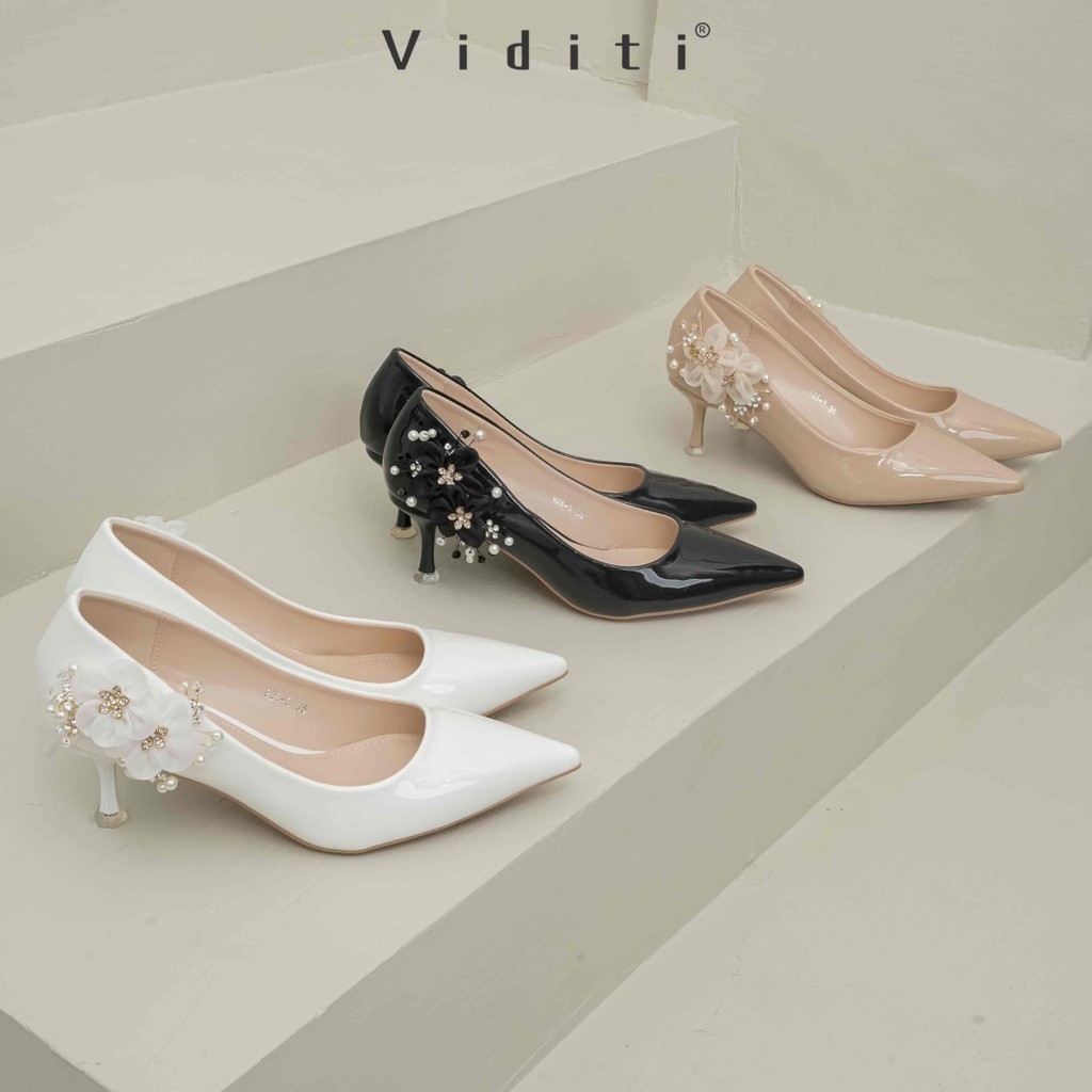 Jual Viditi Sabrina glossy Heels 6 cm | Shoes | Sepatu Import Wanita ...