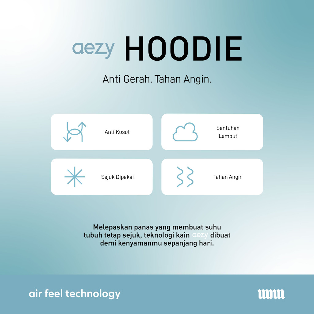 Jual No Void Minds Heavyweight AEZY Hoodie | Sand | Shopee Indonesia