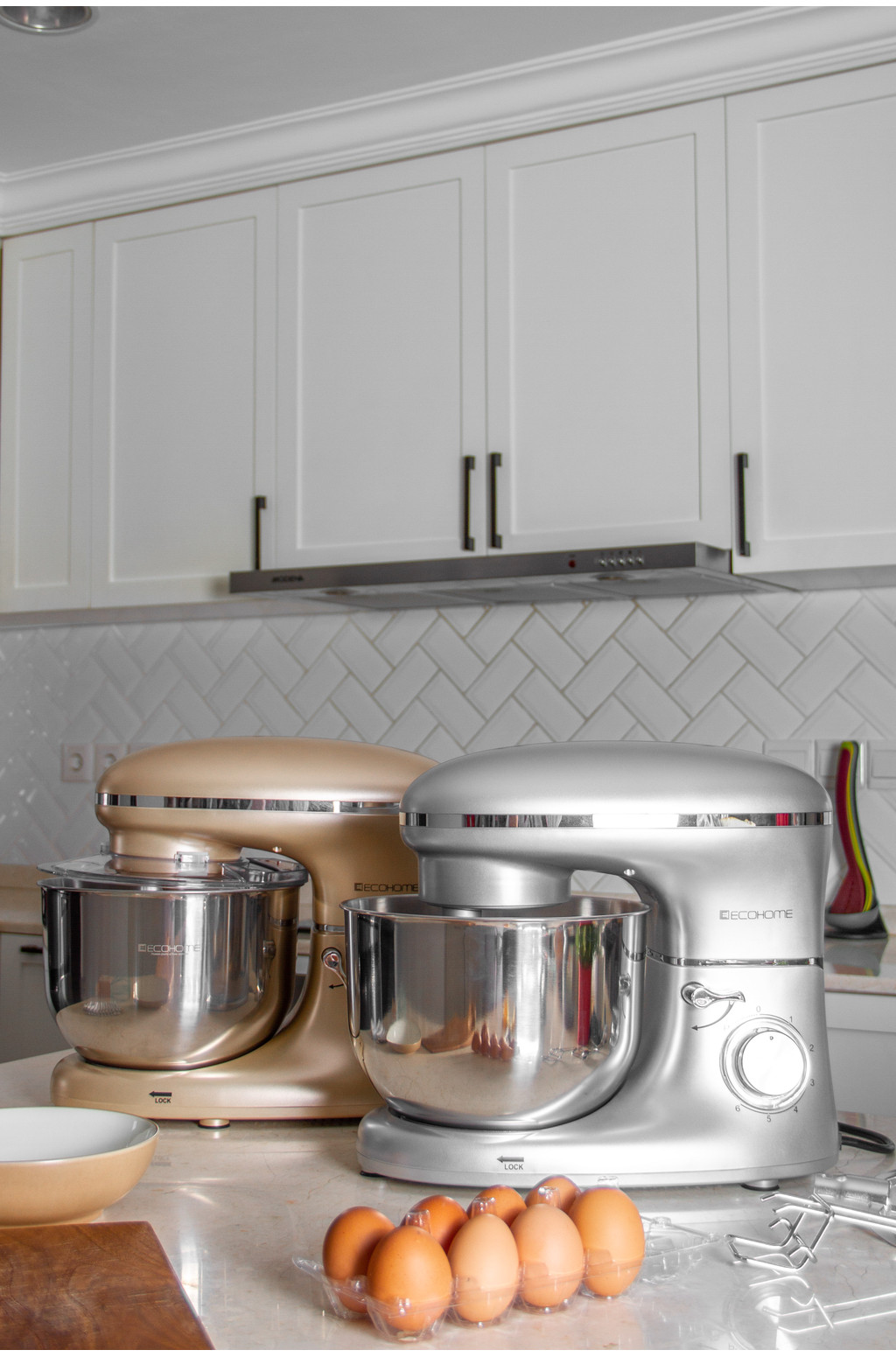 Jual ECOHOME Stand Mixer Platinum Series ESM999 Premium Stand Mixer ...