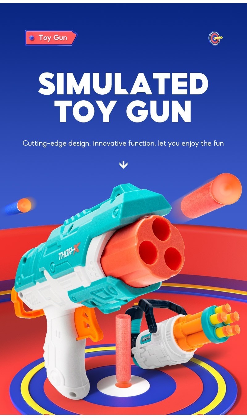 Jual OHSOME - Yiqule toy gun series /mainan menembak/gift/mainan anak ...