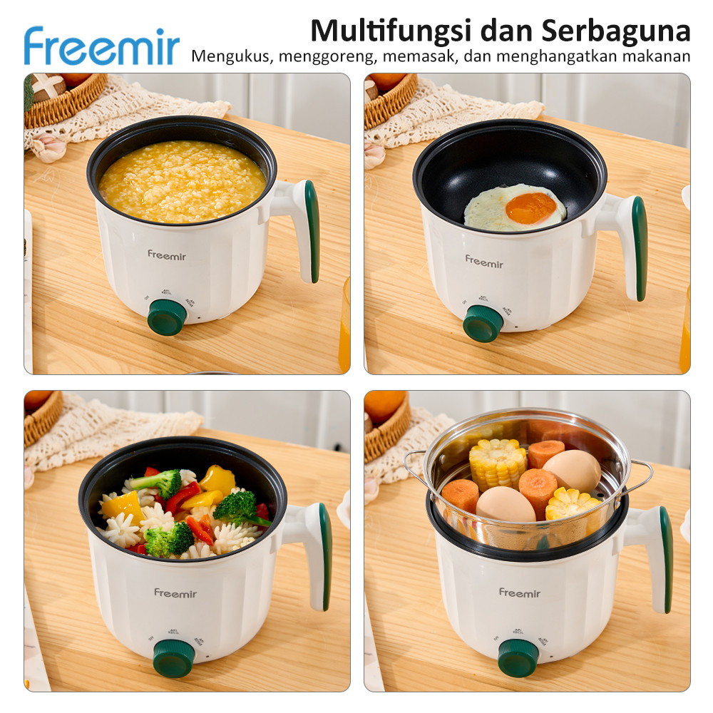 Jual [DEALS] freemir Panci Kukusan Listrik Multifungsi Multicooker Low ...