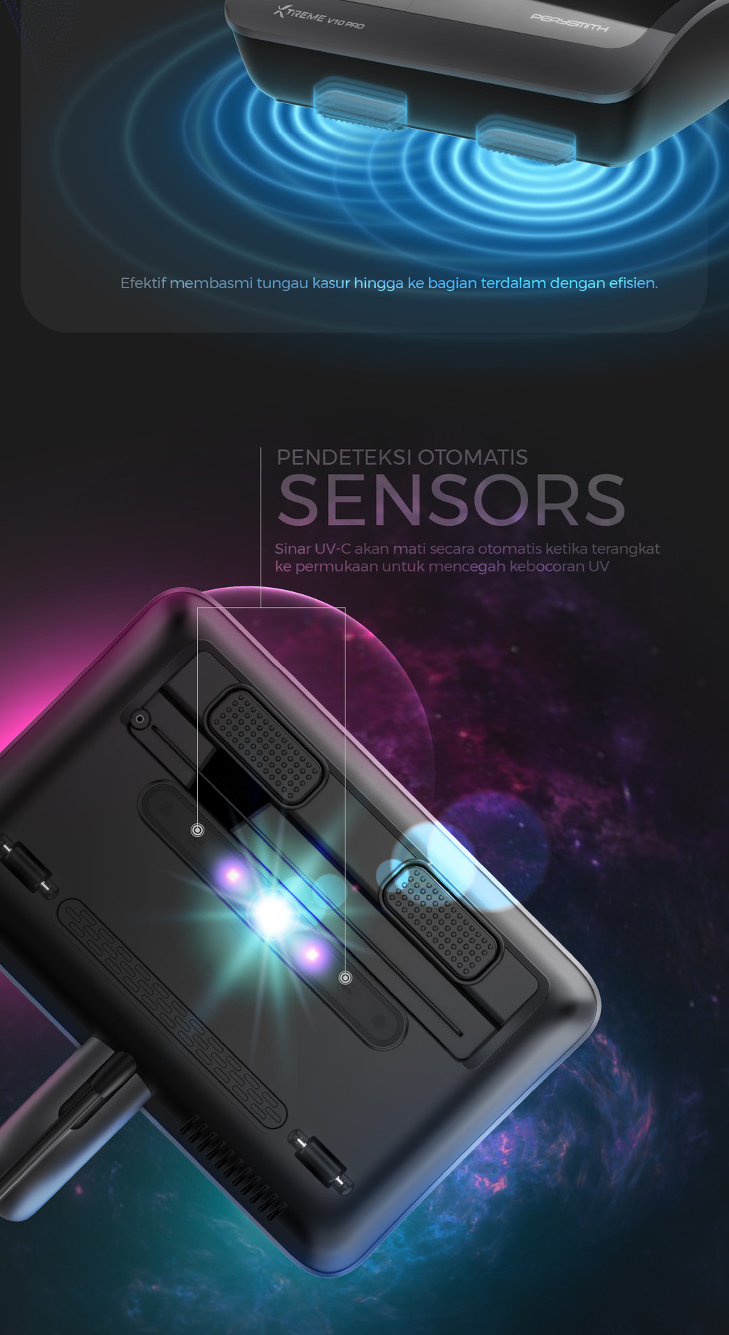 Jual PerySmith X10 Pro & V10 Pro Vacuum Cleaner Anti Dust Mite Limited ...