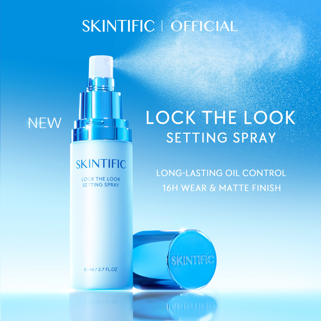 Jual SKINTIFIC - Setting Spray 80ml Lock The Look 16h | Moisturizing ...