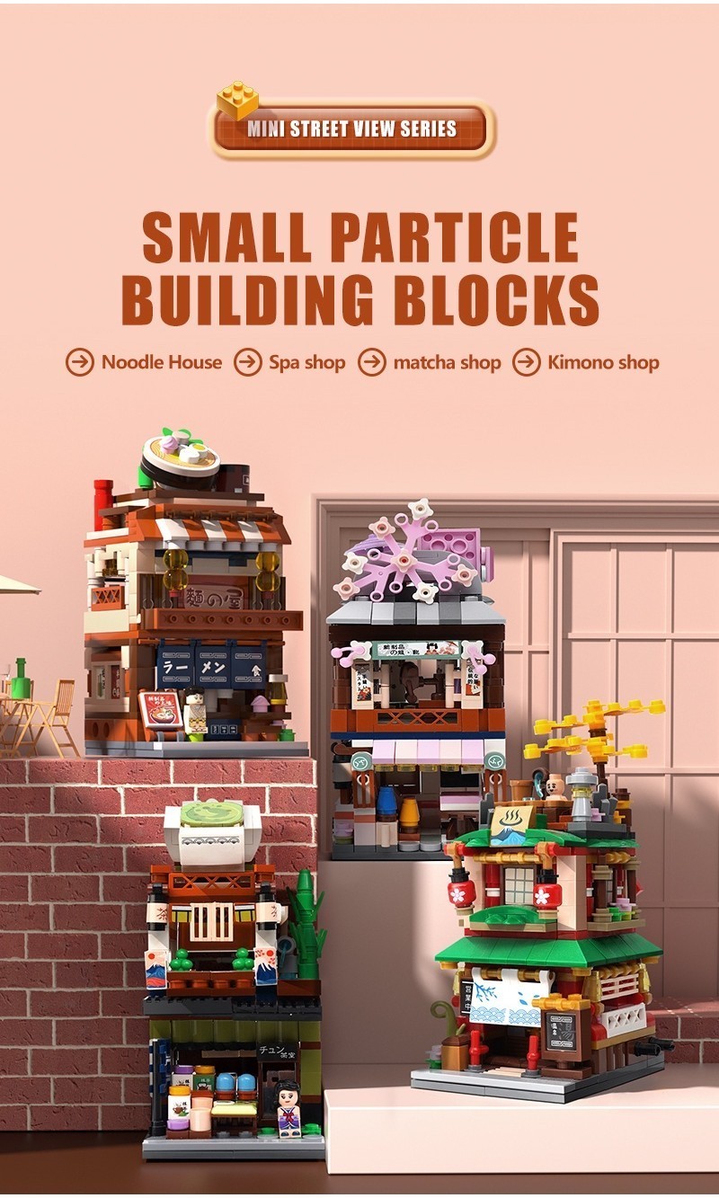 Jual OHSOME -LOZ Block Bricks Mainan Balok Mainan Bricks Blok Bangunan ...