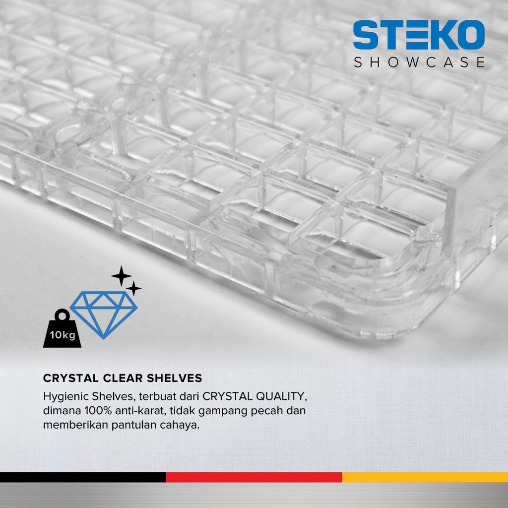 Jual Showcase Steko MG 180 | MG 200 | MG 220 | MG300 No Frost 180/200 ...