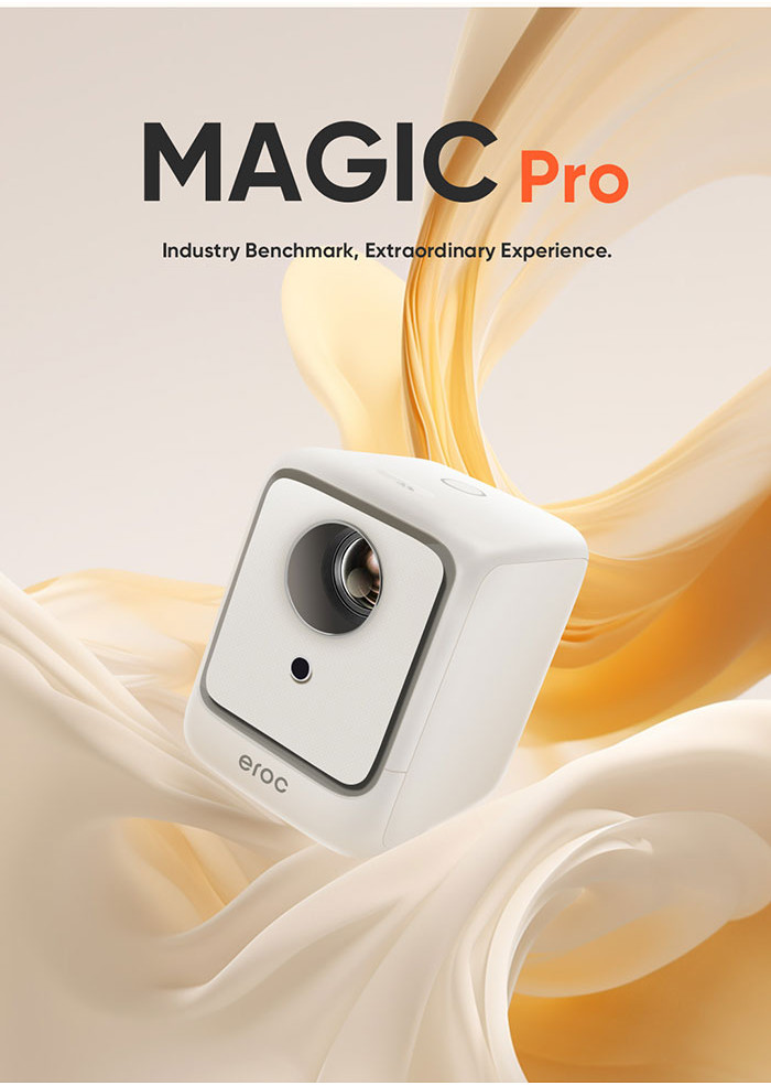 Jual EROC Smart Proyektor LCD 2800 Lumens Android IOS Cast Netflix ...