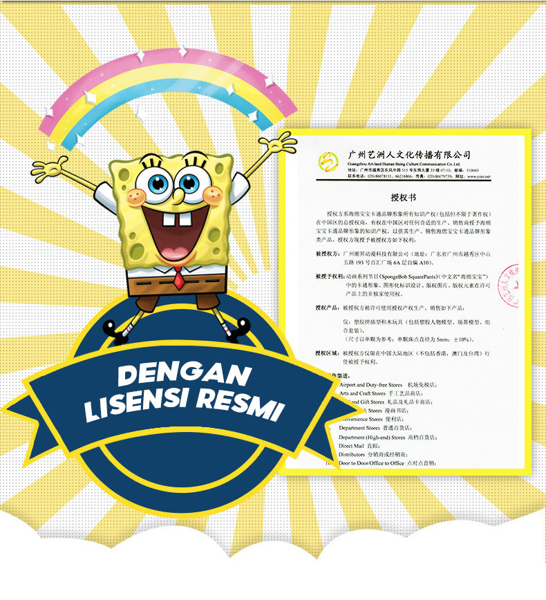 Jual OHSOME Trendy Sound Produk SpongeBob SquarePants Pesta Musik ...