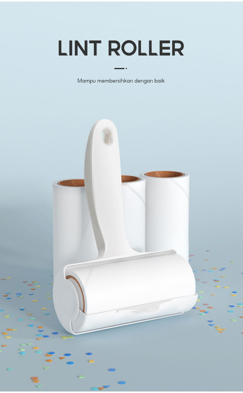 Jual OHSOME - Alba Sol Alat Pembersih Bulu Roll LINT ROLLER / REFILLS ...