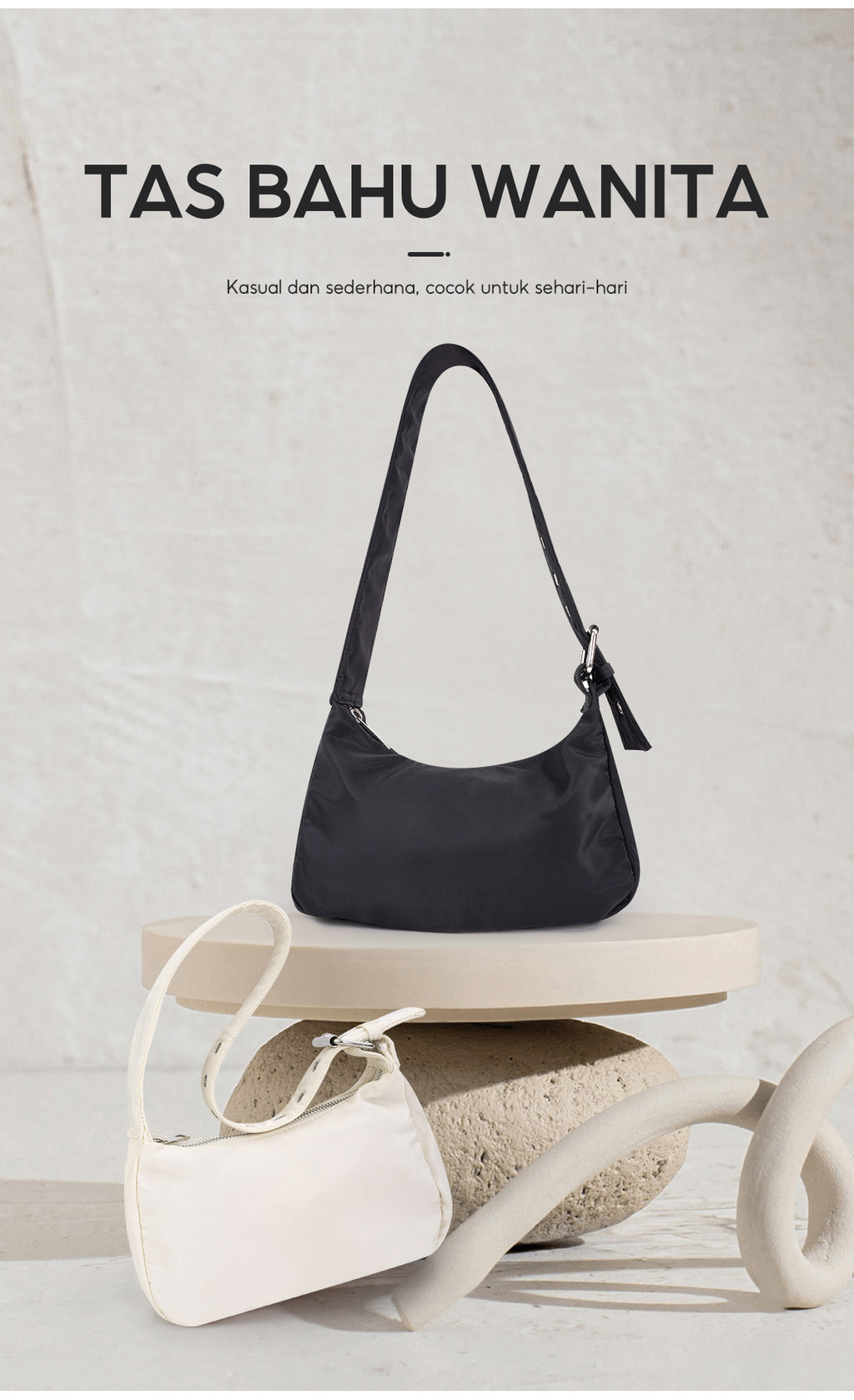 Jual OHSOME - Egradable Underarm Bag/Four colors Bag/Shoulder Bags ...