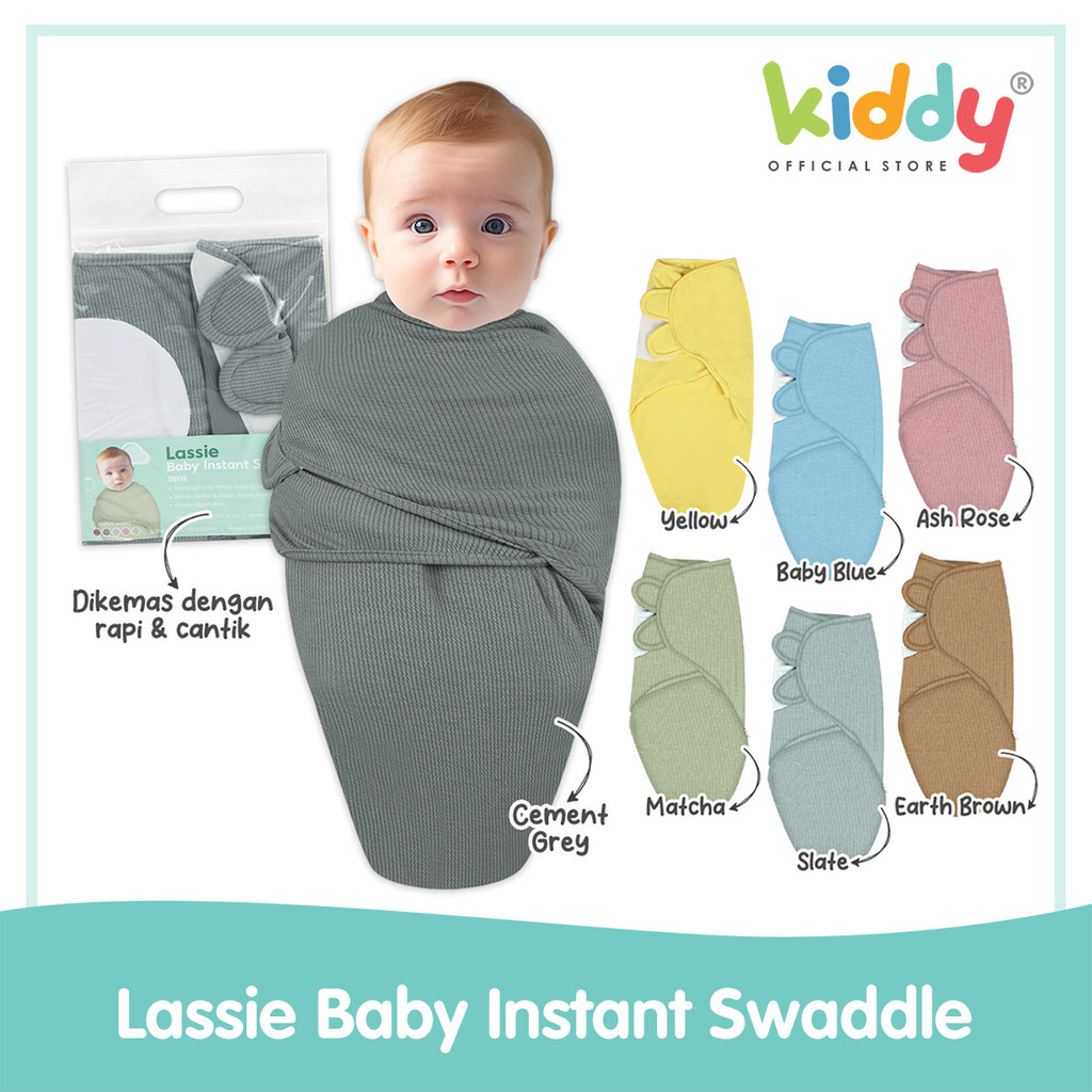Jual Kiddy Bedong Instant Bayi / Selimut Tidur / Baby Instant Swaddle ...
