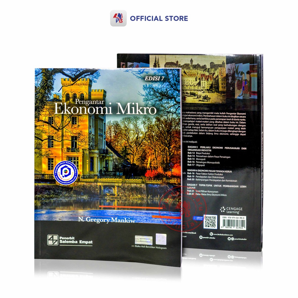 Jual Buku Pengantar Ekonomi Mikro Edisi 7 / Salemba Empat / PT Salemba Emban Patria - SEP ...