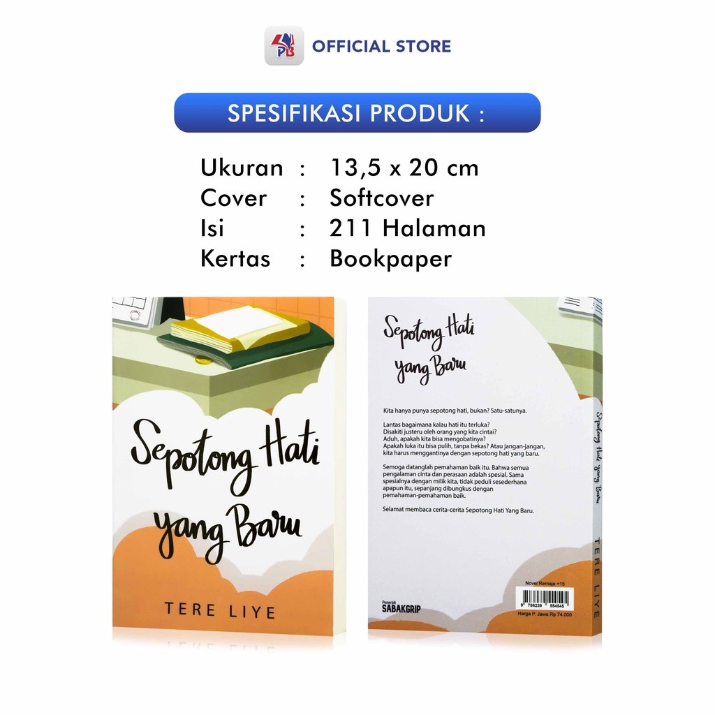 Jual Buku Novel Tere Liye : Berjuta Rasanya /Tentang Kamu /Pergi ...