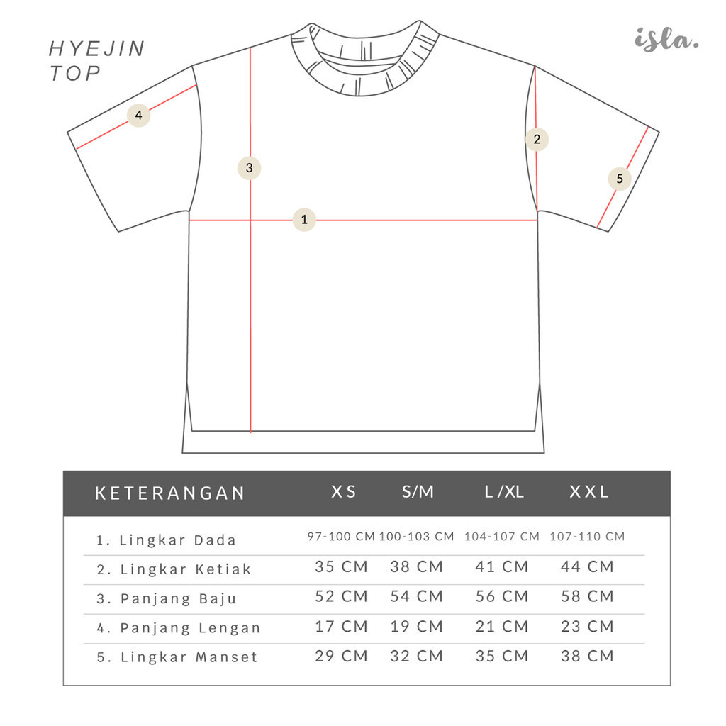Jual Isla Hyejin Set Basic - T-shirt Wanita Lengan Pendek - Baju Santai ...