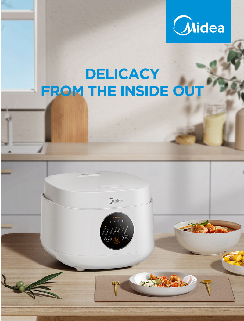 Jual Midea Digital Rice Cooker - MB-FB30M161W - 5 Layer and 7 Preset ...