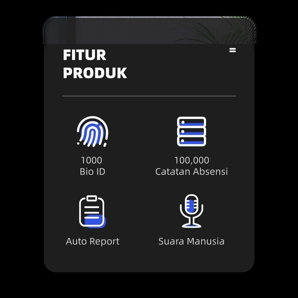 Jual Deli Mesin Absensi Sidik Jari 1000 Kapasitas Fingerprint ...